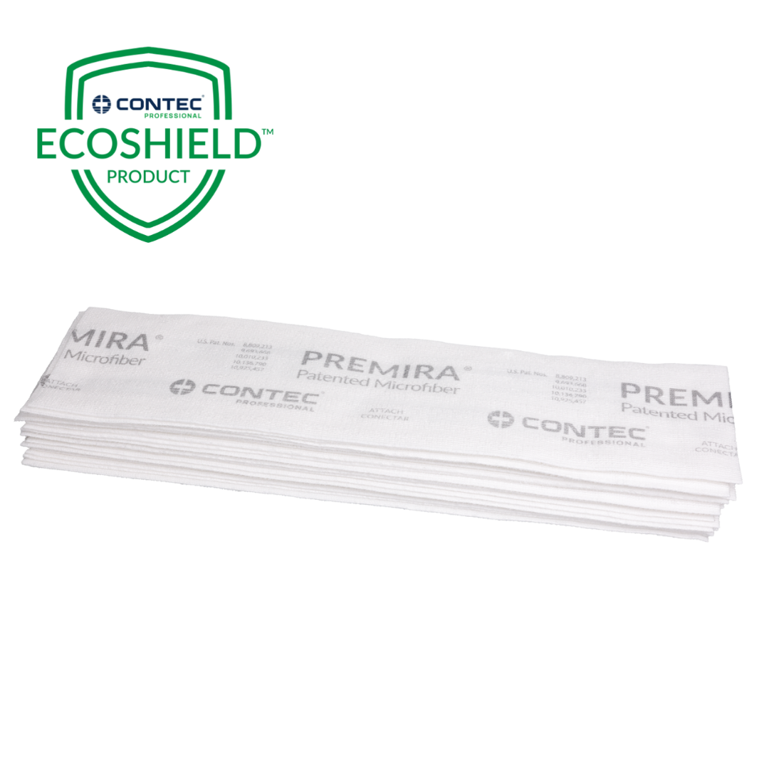 Premira® "The Original" Disposable Microfiber Mop Pads | Contec Pro